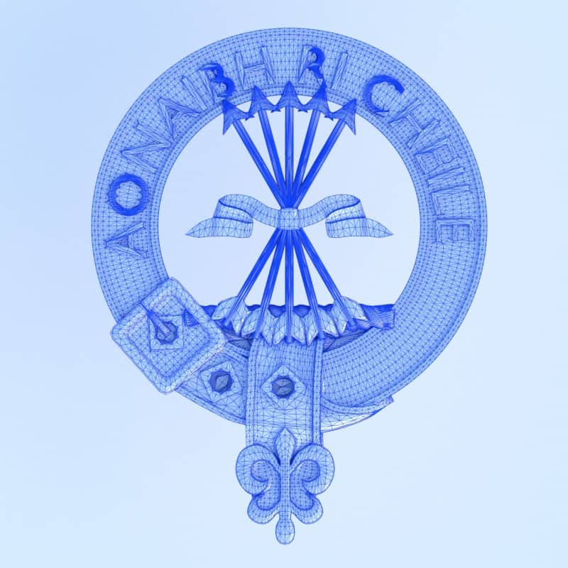 Clan Cameron Crest • Celtic3d