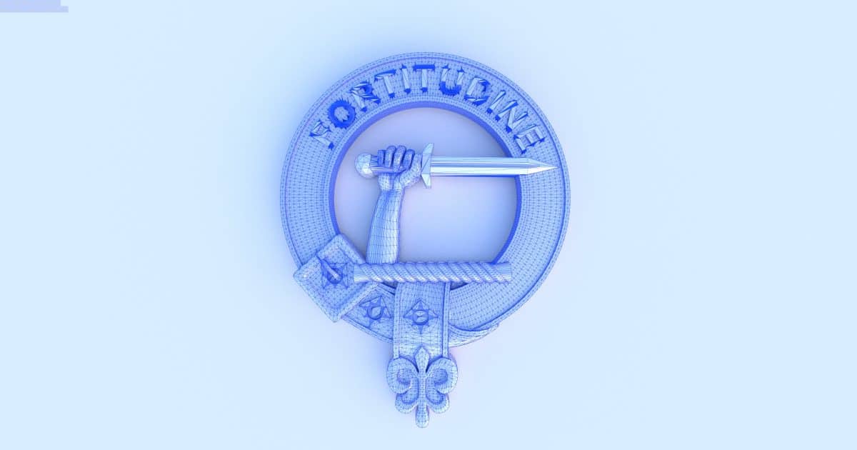 MacRae Crest • Celtic3d