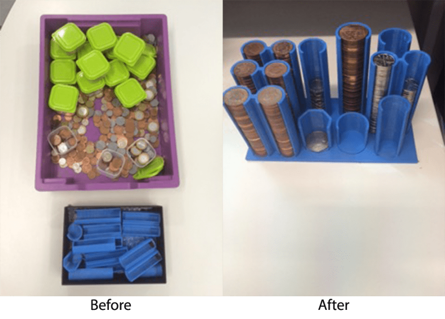 GB Coin Holder - 3d model file for 3d printing • Celtic3d