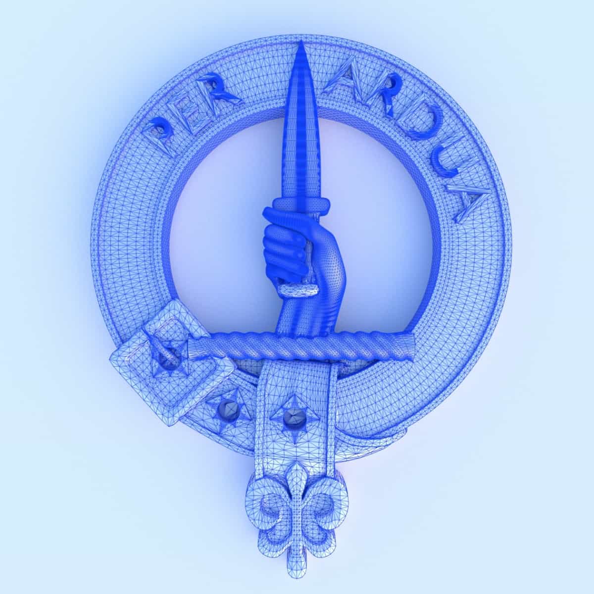 MacIntyre Crest • Celtic3d