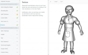 Shapeways - texture issues with Full Color Sandstone • Celtic3d