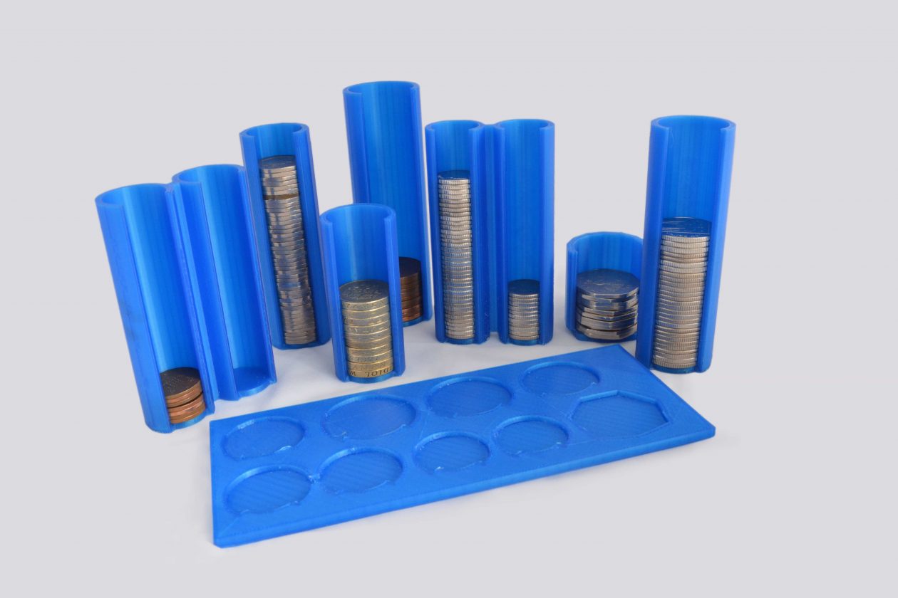 GB Coin Holder - 3d model file for 3d printing • Celtic3d