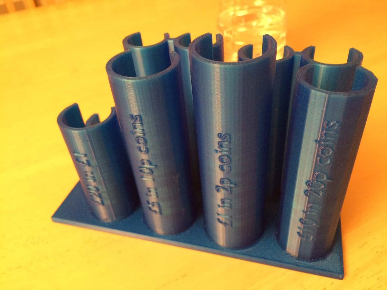 GB Coin Holder - 3d model file for 3d printing • Celtic3d